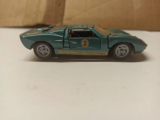FORD GT40 MARK II, Mebetoys référence A-24, teinte bleu métallisé, sans boîte. EUR 40,00 ...