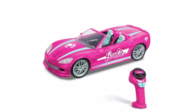 BARBIE REMOTE CONTROLLED Convertible Dream Car £34.99 - PicClick UK