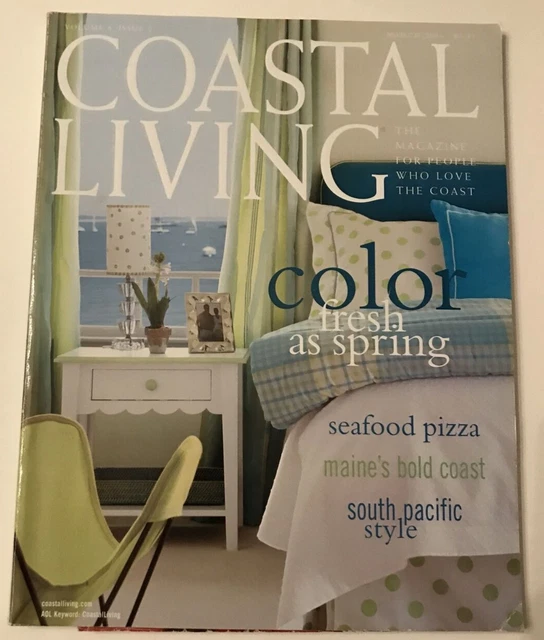 COASTAL LIVING MAGAZINE 3 Issues 2004 Lighthouse Beach Vacation ...
