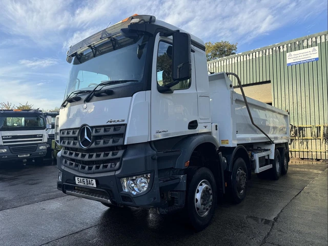 2016 MERCEDES AROCS 3240 8x4 Tipper £16,495.00 - PicClick UK