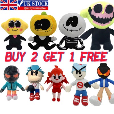 NEW SPOOKY MONTH Skid and Pump Friday Night Funkin Plush Toy Kids ...