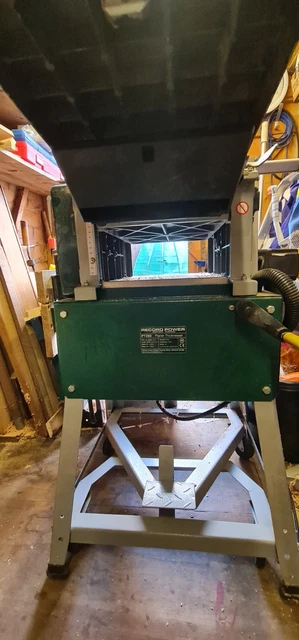 RECORD POWER PT260 Planer Thicknesser with Moveable Stand £291.90 ...