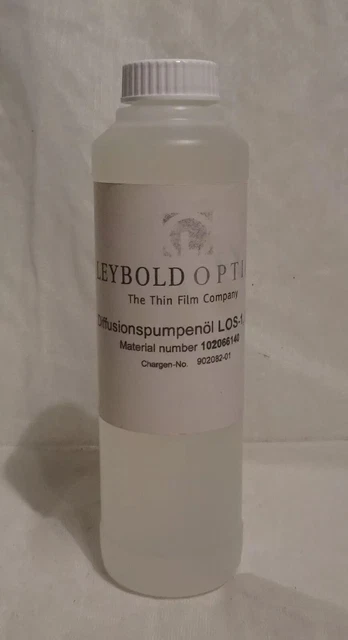 DIFFUSION PUMP FLUID LOS-1 for Diffusion Pumps - 250ml - Leybold ...
