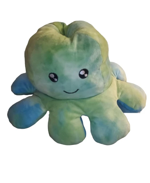 FLIP'EMS OCTOPUS FLIP Your Moods Happy/Sad Plush/Soft Toy. Preloved VGC ...