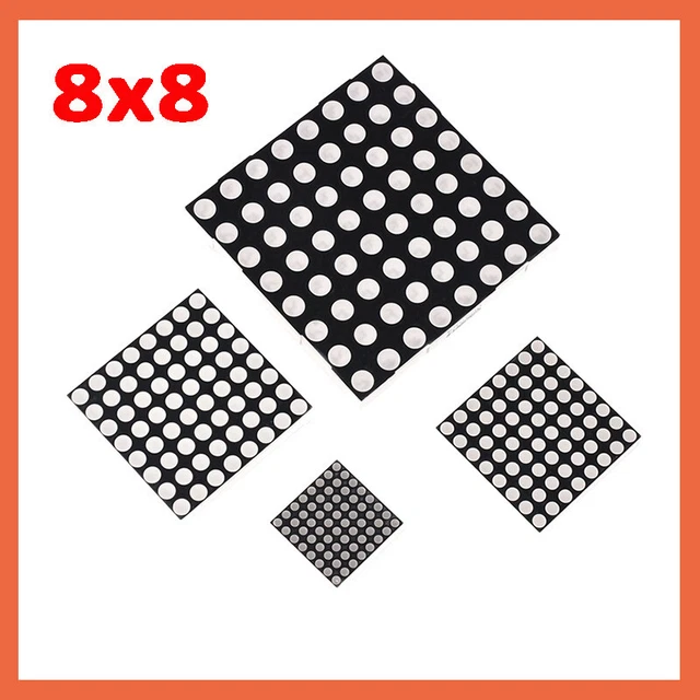 MODULE DOT MATRIX 8x8 écran Arduino 1 matrice ROUGE LED LCD Raspberry ...