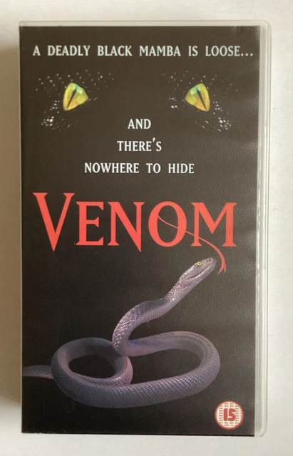 VENOM VHS TAPE Klaus Kinski Oliver Reed Susan George FREE P&P £5.99 ...