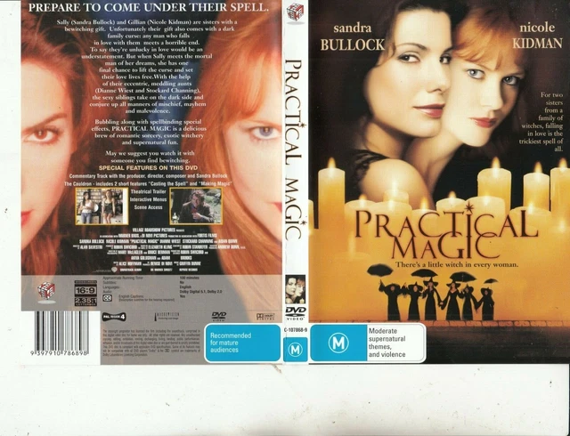 PRACTICAL MAGIC-1998-SANDRA BULLOCK-MOVIE-DVD $19.95 - PicClick AU