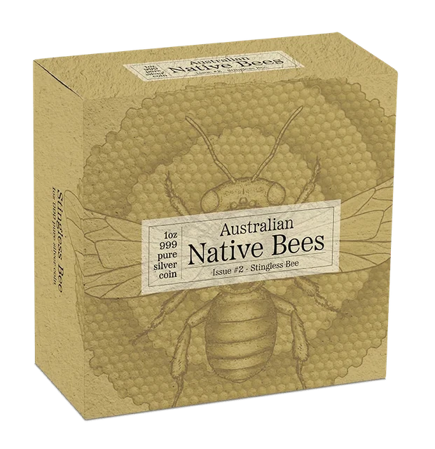 2026 NIUE AUSTRALIAN Native bees Stingless Bee 1 oz Silver Proof ...