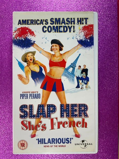 SLAP HER SHE'S French VHS Video Cassette Tape, Cert 12 Comedy Movie $3. ...