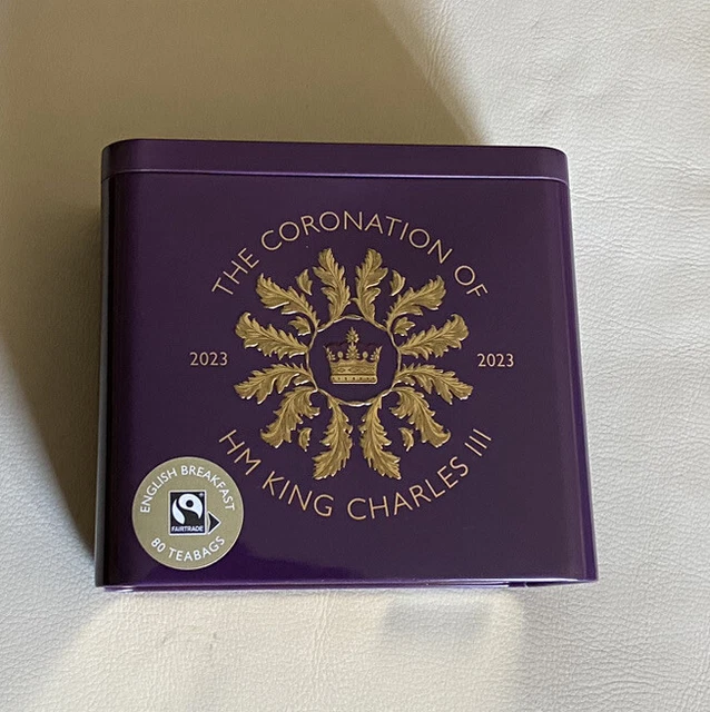 KING CHARLES III Coronation May 2023 M&S Marks & Spencer Tea Caddy, No ... KING CHARLES III Coronation May 2023 M&S Marks & Spencer Tea Caddy, No ...