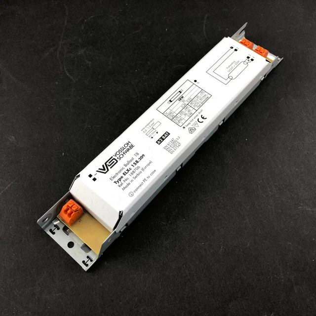BALLAST ÉLECTRONIQUE VOSSLOH SCHWABE ELXc 158 209 1 x 58 W EVG 188706 ...