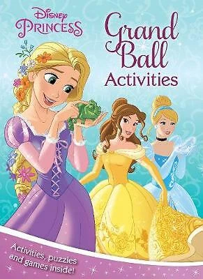 DISNEY PRINCESS GRAND Ball Activities: Activities, Puzzles and Games ...