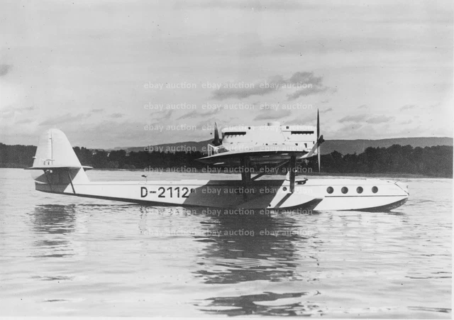 DORNIER FLYING BOAT - Original Aircraft photo £6.00 - PicClick UK