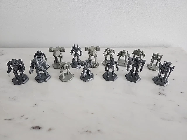 LOT OF 15 Battletech Miniatures Plastic Ral Partha Figure Lot $59.99 ...