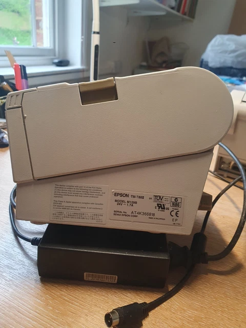 Epson Tm T88ii Pos Thermal Receipt Printer 173 Picclick Ca 