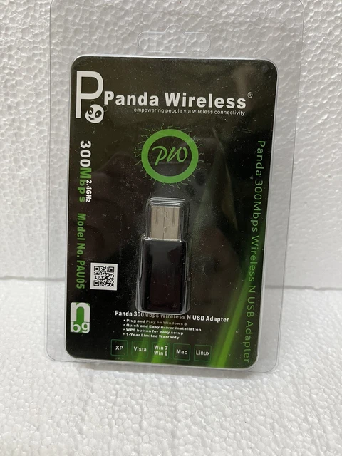 PANDA 300MBPS WIRELESS N USB Adapter - Windows Vista/7/8/8.1/10 $65.00 ...