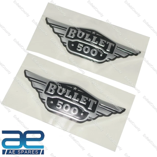 FOR ROYAL ENFIELD Bullet 500 Tool Box Decal Sticker Badge 130mmx45mm ...