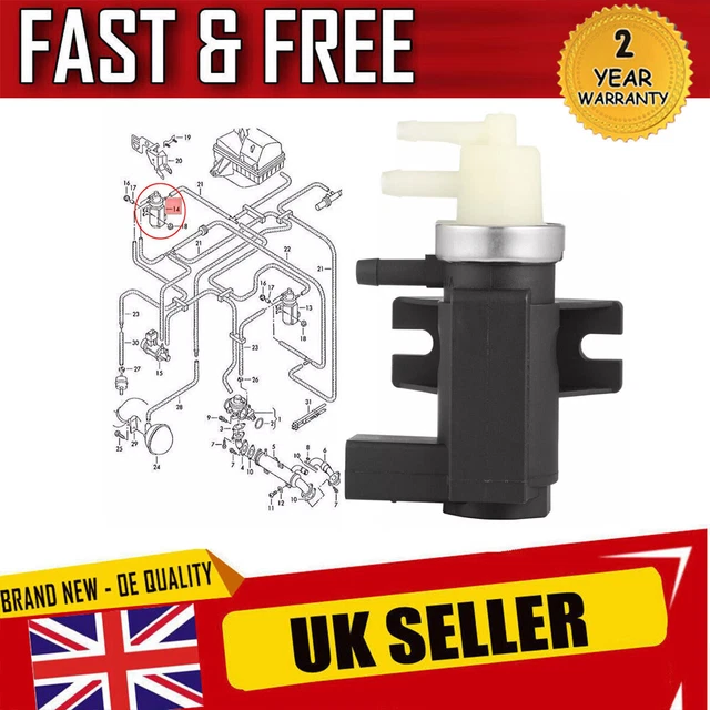 NEW N75 TURBO Boost Pressure Control Solenoid Valve Fits For Audi Seat ...