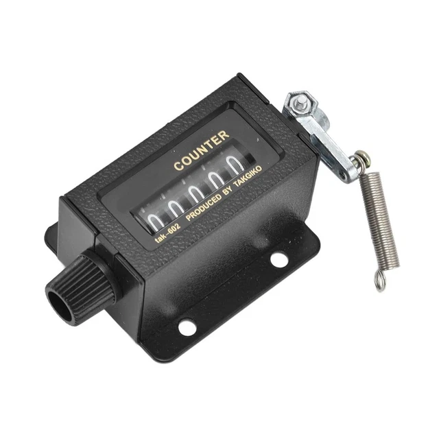 HAND COUNTER, 5 Digit Number Count Clicker, Handheld Mechanical ...