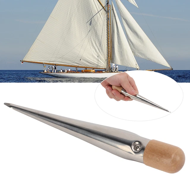 (SMALL 2932S)ROPE SPLICING Fid Marine Rope Splicing Spike 304 Stainless ...