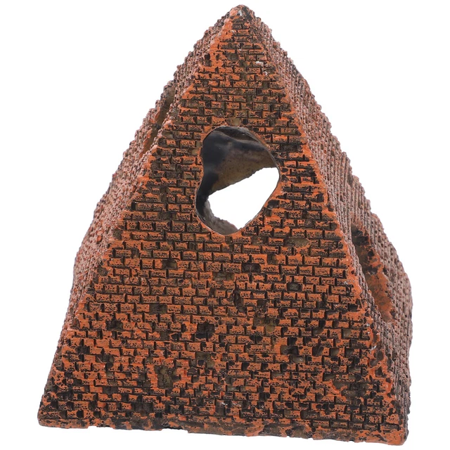 BETTA POISSONS GROTTE Résine Habitat Fish Tank Pyramide Prop EUR 6,88 ...
