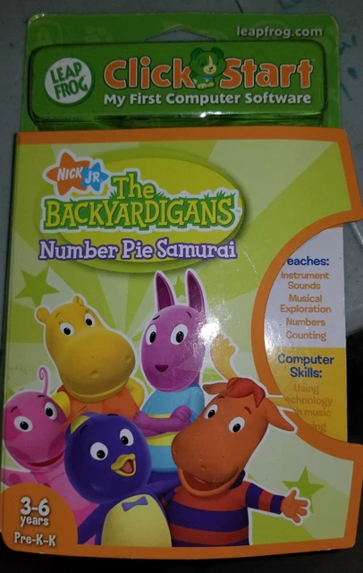 LEAPFROG CLICK START | Nick Jr. The Backyardigans Number Pie Samurai ...
