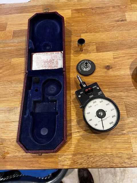 VINTAGE HANDHELD TACHOMETER, Speed Gauge, Smiths Instruments £30.00 ...