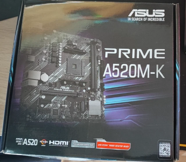 ASUS PRIME A520M-K + Corsair Vengeance 16GB 3600mhz DDR4 RAM - Bundle £ ...