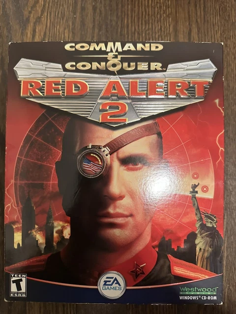 COMMAND & CONQUER: Red Alert 2 - PC Big Box- w/ Manual Inserts, Allied ...