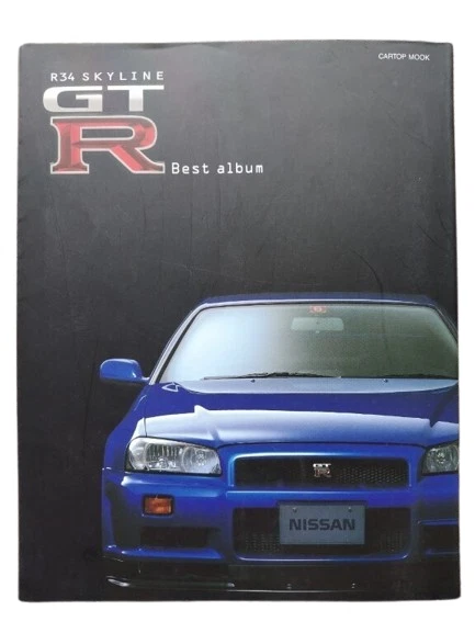 NISSAN SKYLINE GT-R R34 Best Album BNR34 GTR NISMO JGTC Magazine Collection Book £56.34 ...