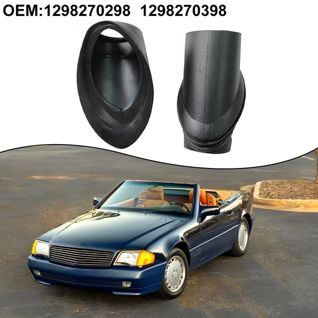 BLACK RUBBER ANTENNA Base Seal for Mercedes R129 300SL 500SL 1990 2002 ...
