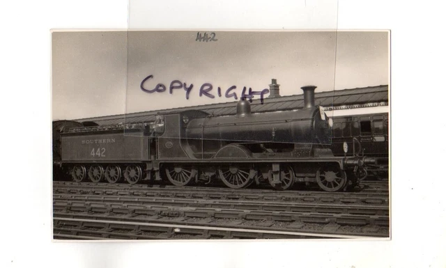 RAIL PHOTO SR LSWR 440 442 Clapham Junction station London LBSC SECR £2 ...