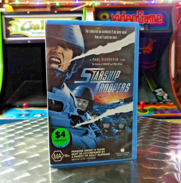 STARSHIP TROOPERS - VHS Movie Video Tape - Big Box Ex Rental $12.90 - PicClick AU