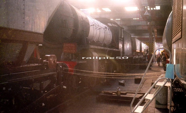 ORIGINAL RAILWAY TRAIN NEGATIVE. K1 class steam loco 62005. Thornaby ...