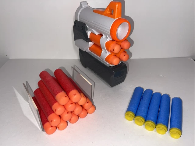 NERF MODULUS TRI-STRIKE Mega Dart Under Barrel Shotgun Attachment With ...