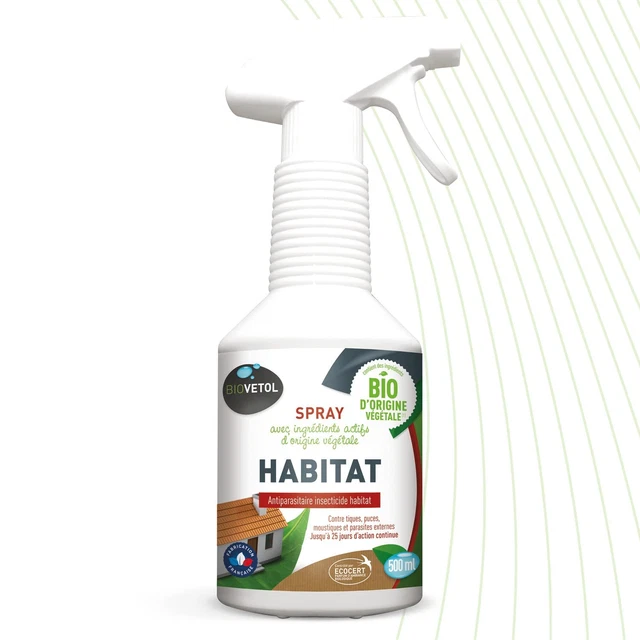 BIOVETOL - SPRAY Insecticide Habitat - Insecticide Bio Certifié Ecocert ...