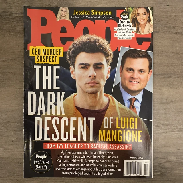 PEOPLE MAGAZINE MARCH 3, 2025 Jessica Simpson Luici Mangione Radical ...