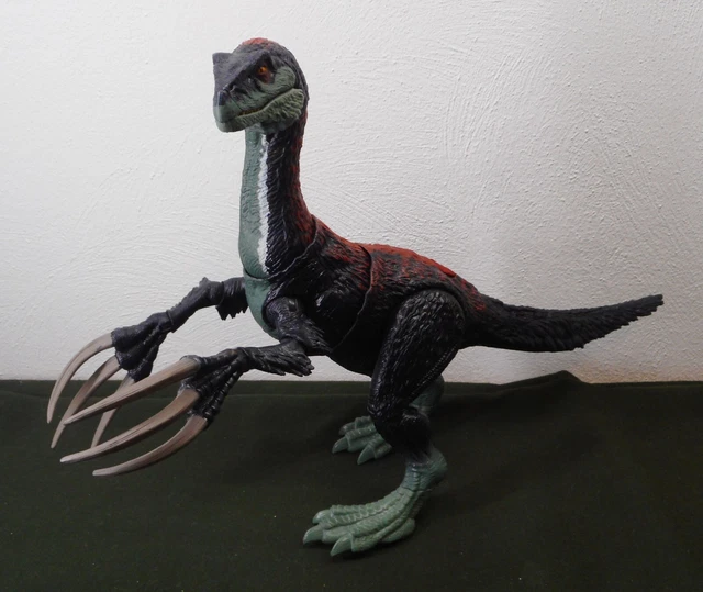 MATTEL 2021 THERIZINOSAURUS Dinosauro Jurassic World Dominion Action ...