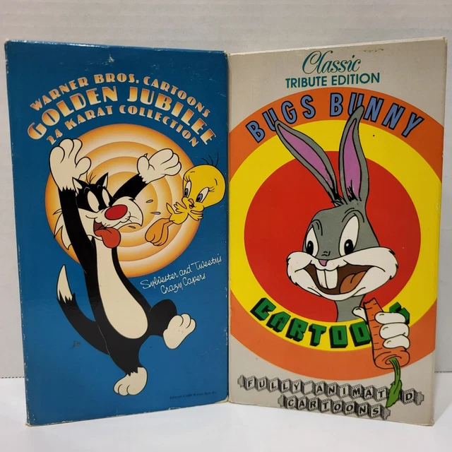 Lot De Dessins Animés Classiques Bugs Bunny Sylvester Tweety Bird