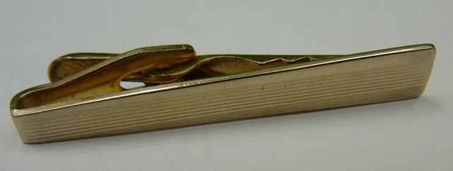1950S 60S STRATTON Imitation Nippy-Clip Tie Clip £7.99 - PicClick UK