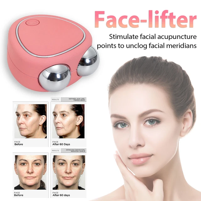 EMS MICROCURRENT FACE Skin Tightening Lifting Device Mini Facial-Beauty ...