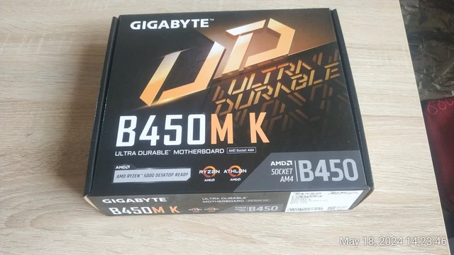 MOTHERBOARD GIGABYTE B450M K rev.2.0 AMD AM4 socket for Ryzen with ...