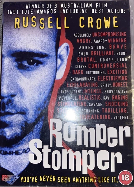 DVD: ROMPER STOMPER (2003) Russell Crowe, Wright (DIR) cert 18 £1.27 ...