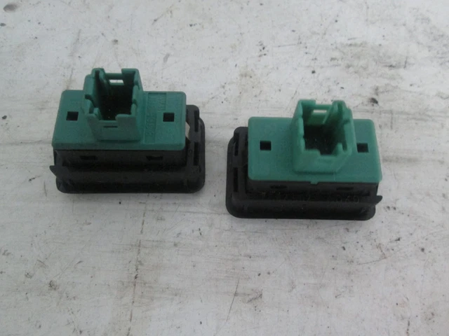 BMW E36 COUPE window switches, Green plug pair x 2 M3 328 323 318is 320 ...