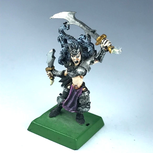 CLASSIC METAL DARK Elves Elf Witch Elf Warrior - Warhammer Fantasy ...