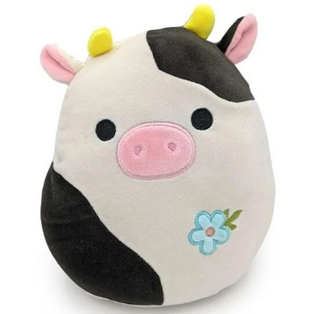 SQUISHMALLOWS OFFICIEL KELLYTOY Pâques Équipe (20.3cm, Connor The Vache ...