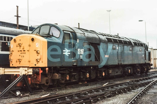 UK RAILWAY PHOTOGRAPH of Class 40 Locomotive 40012. RM40-10 £1.70 ...