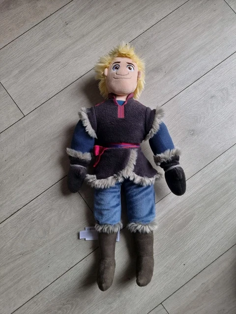 DISNEY STORE LARGE 53cm Kristoff Soft Plush Doll Toy Frozen £11.12 ...