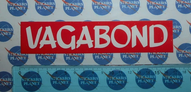ADESIVO STICKER VINTAGE Autocollant Aufkleber Original Vagabond Anni ...