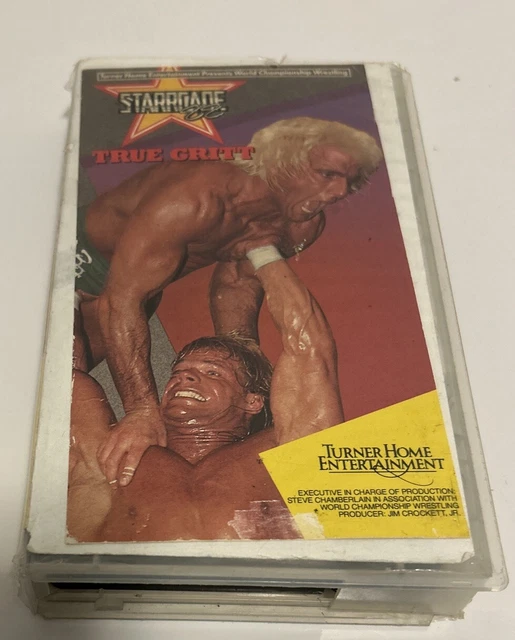 1988 NWA WRESTLING Starrcade True Gritt VHS Rick Flair Lex Luger Dusty ...